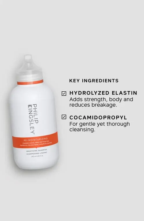 PHILIP KINGSLEY Re-moisturizing Smoothing Shampoo - No Color