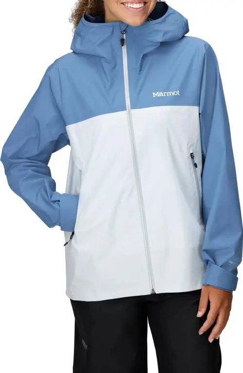 MARMOT Minimalist Pertex® Waterproof Hooded Jacket - Rain Cloud/ Vapor