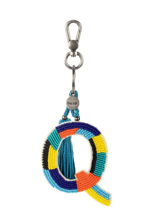 THE SAK Beaded Initial Charm - Q