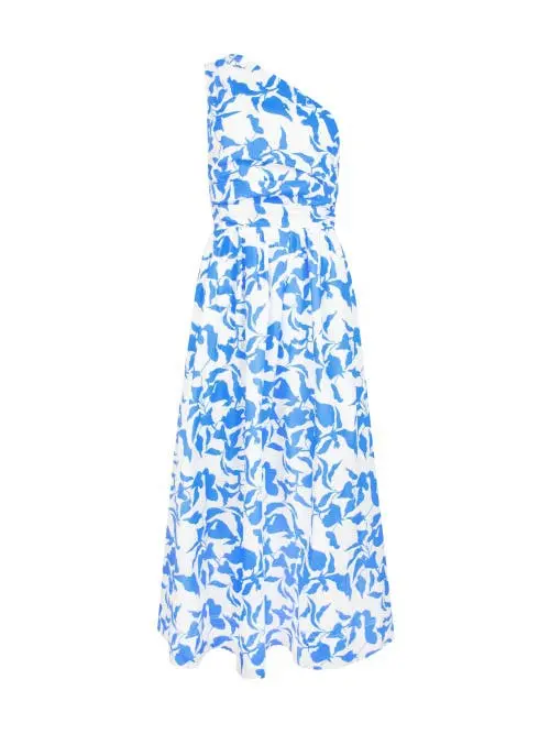 RO&ZO Aubrey One Shoulder Maxi Dress
