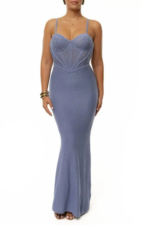 JLUXLABEL Sleeveless Maxi Sweater Dress