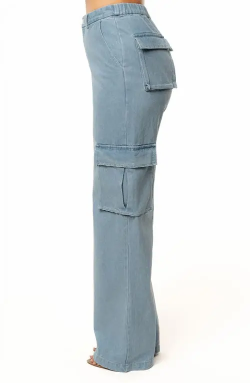 JLUXLABEL Cargo Style Utility Jeans