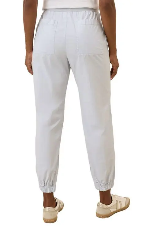 PACT Organic Cotton Monterey Poplin Jogger - Washed Blue