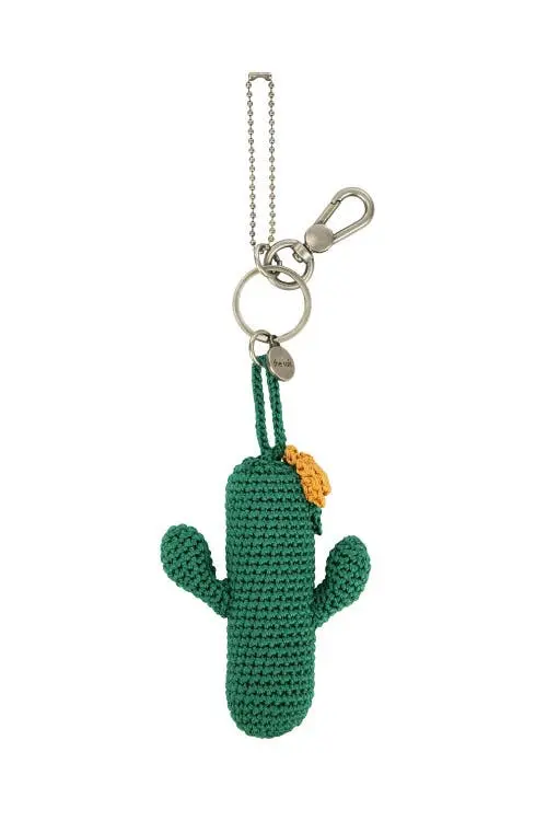 THE SAK Yarnicharmz Hand Crochet Danglecactus - Clover Cactus