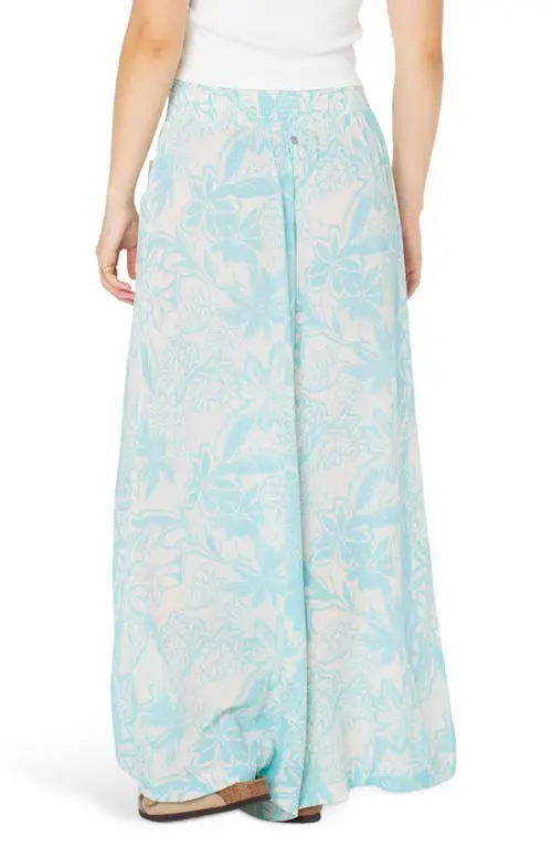Roxy Sunset Daze Wide Leg Pants - Tibetan Stone Tropicol Print