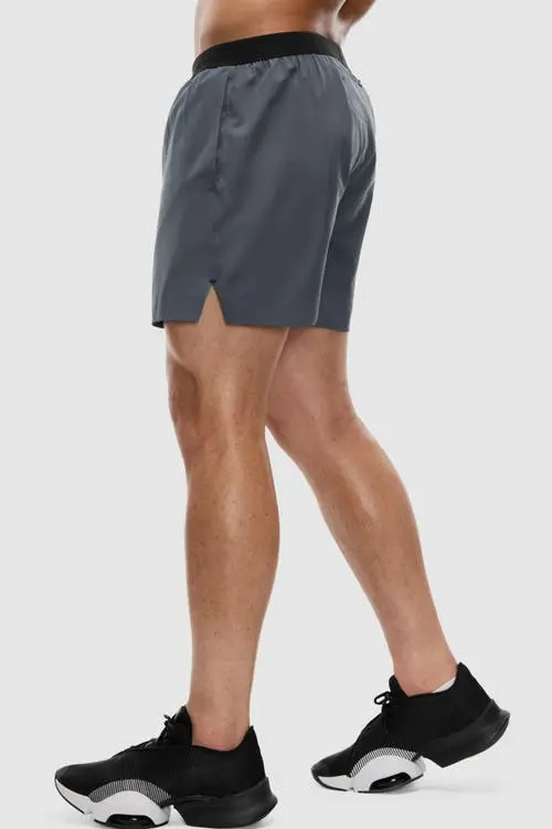 PELOTON 5" Lined Run Short - Dark Grey