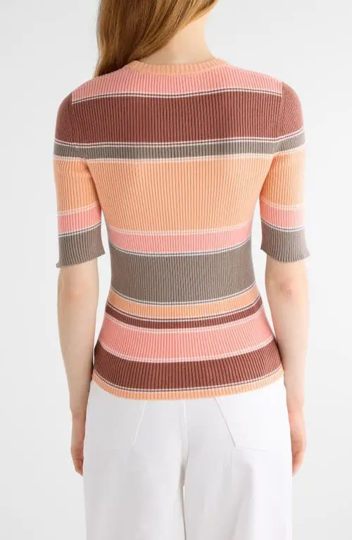 Chloé Stripe Cotton Rib Top
