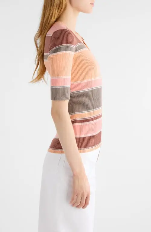 Chloé Stripe Cotton Rib Top