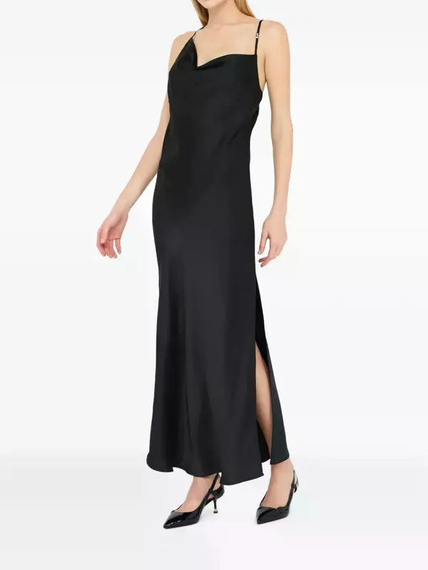 Buy Liu Jo Dressy Satin Dress - Black At 8% Off | Editorialist
