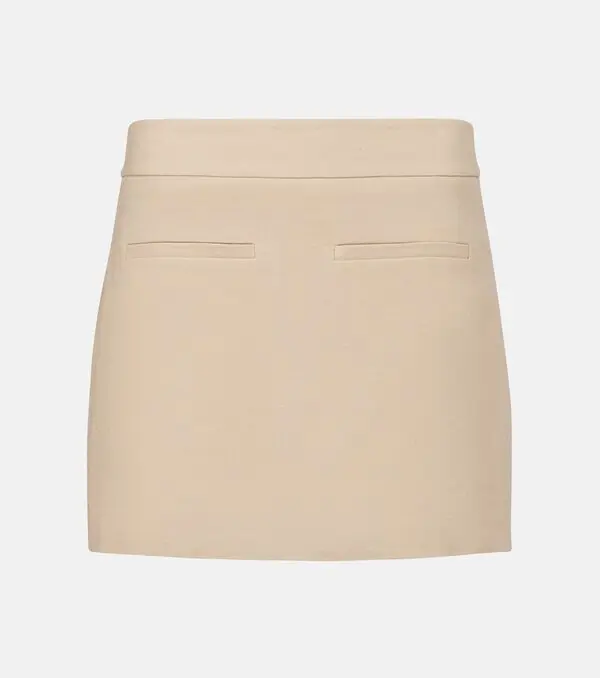 Veronica Beard Alvara Linen-blend Skort - Beige