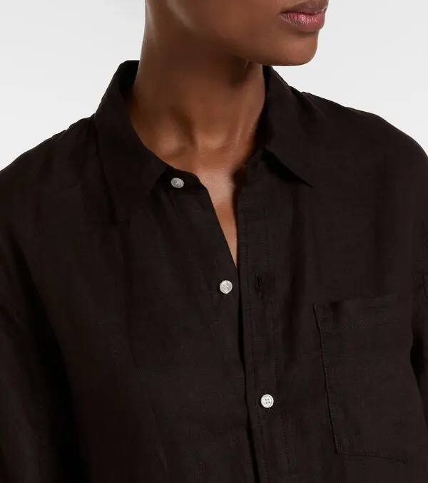 Citizens Of Humanity Kayla Linen Shirt - Brown