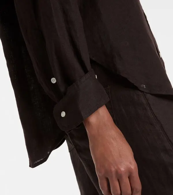 Citizens Of Humanity Kayla Linen Shirt - Brown