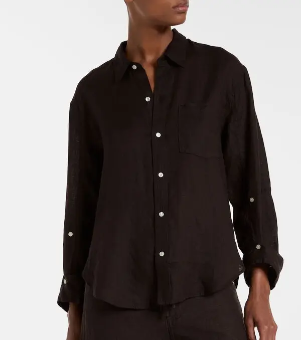 Citizens Of Humanity Kayla Linen Shirt - Brown