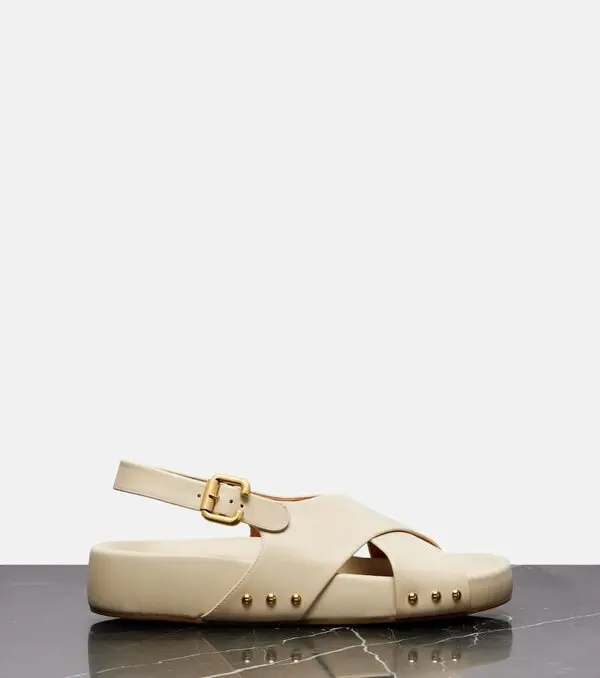 Chloé Mae Leather Sandals