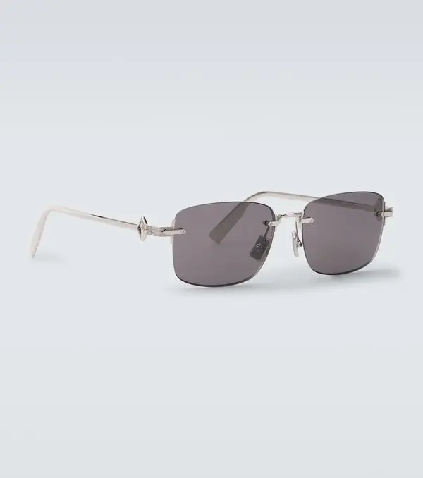 Dior Cd Diamond S11u Rectangular Sunglasses - Grey