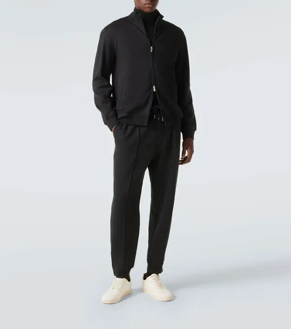 Brunello Cucinelli Cotton-blend Sweatpants