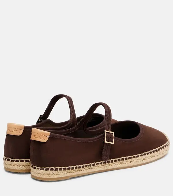 Tory Burch Suede Mary Jane Espadrilles
