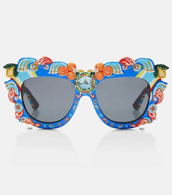Dolce & Gabbana Taormina Square Sunglasses - Multicoloured