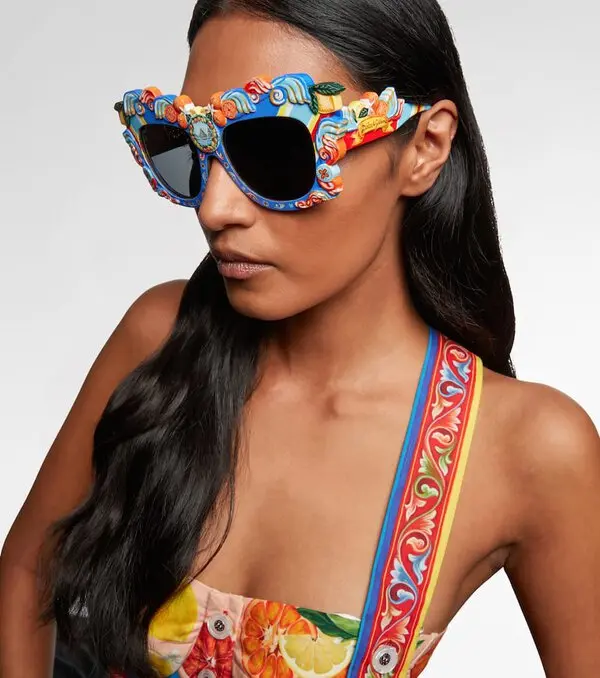 Dolce & Gabbana Taormina Square Sunglasses