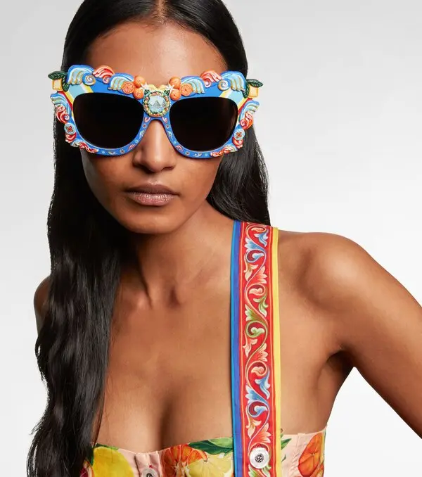 Dolce & Gabbana Taormina Square Sunglasses