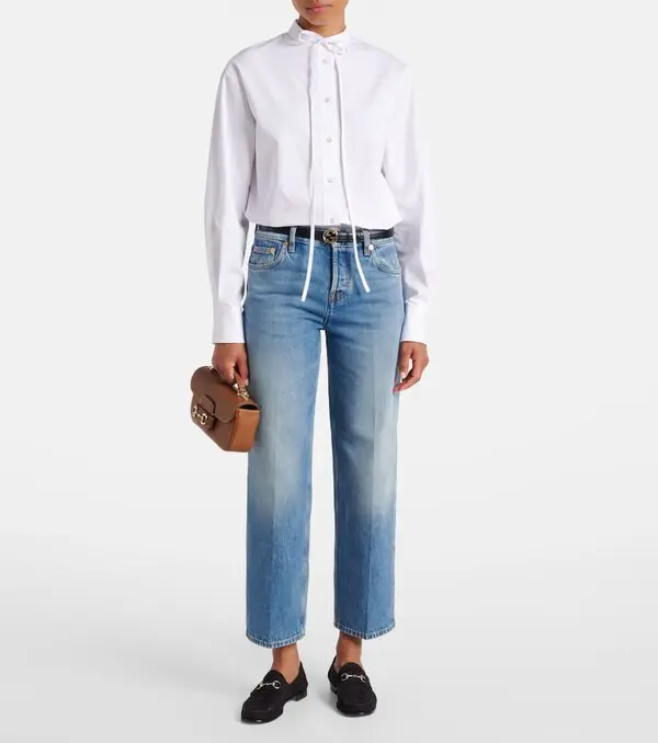 Gucci Mid-rise Straight Jeans