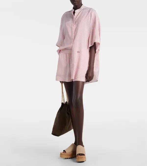 Stella McCartney Striped Silk Shirt