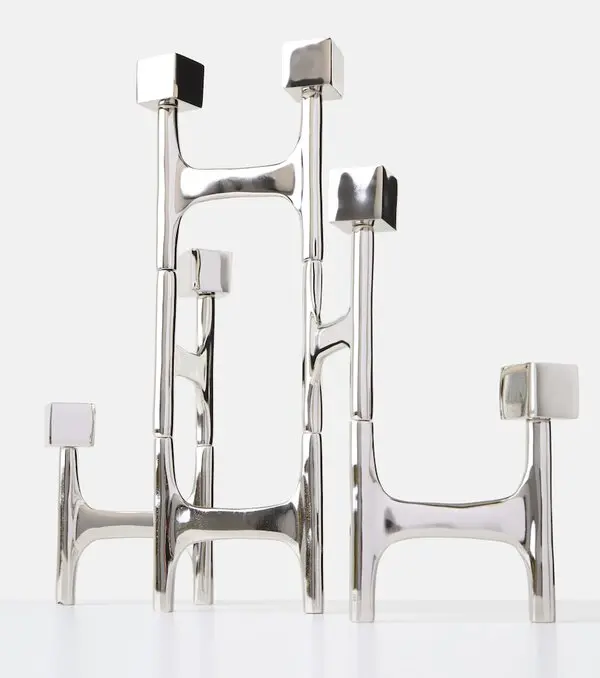 POLSPOTTEN Square Folding Candle Holder