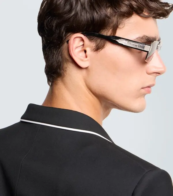 Dior Label S2u Rectangular Sunglasses