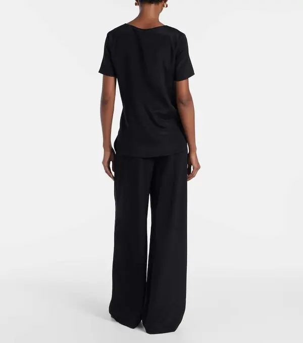 Max Mara Aris Silk-blend Top