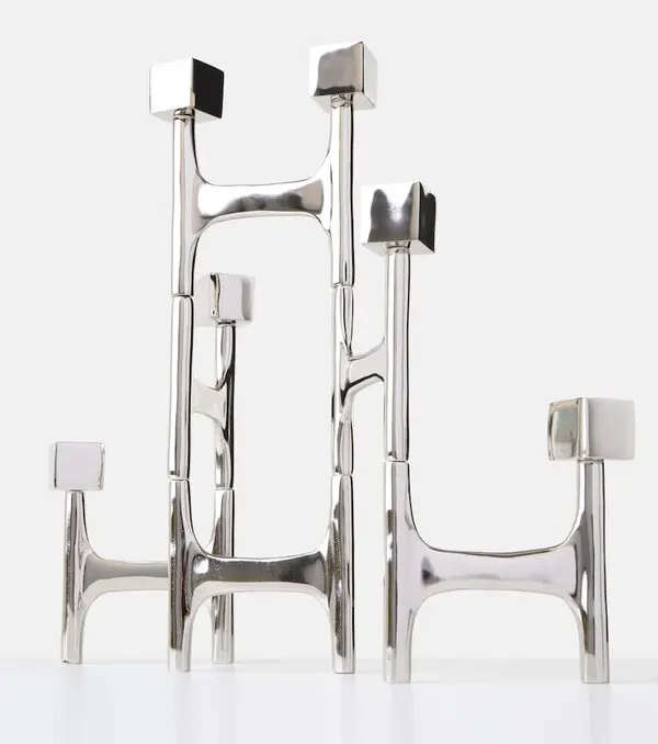 POLSPOTTEN Square Folding Candle Holder