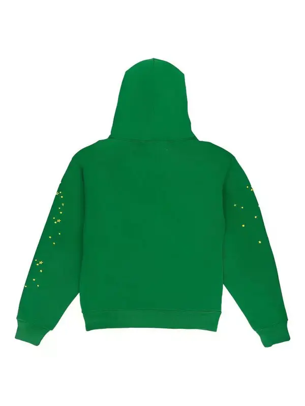 SP5DER Star Og Web V2 Hoodie - Green