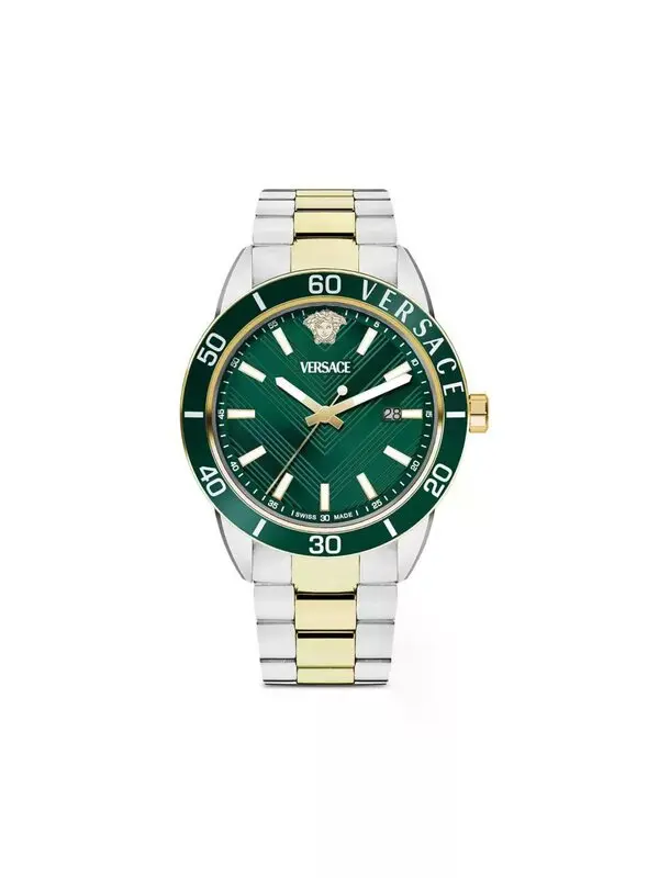 Versace Greca Urban 43mm Watch - Green