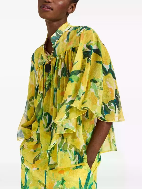 La DoubleJ Lemon Print Blouse