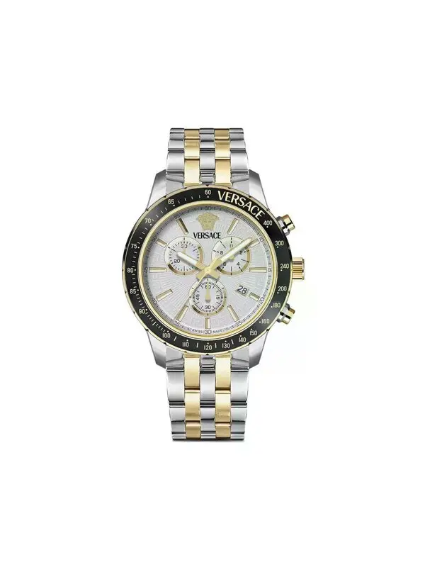 Versace Sport Chronograph Watch - Silver