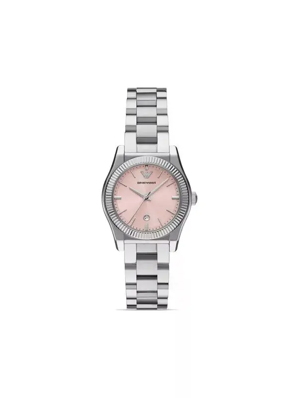Emporio Armani Three-hand 32mm Watch - Pink