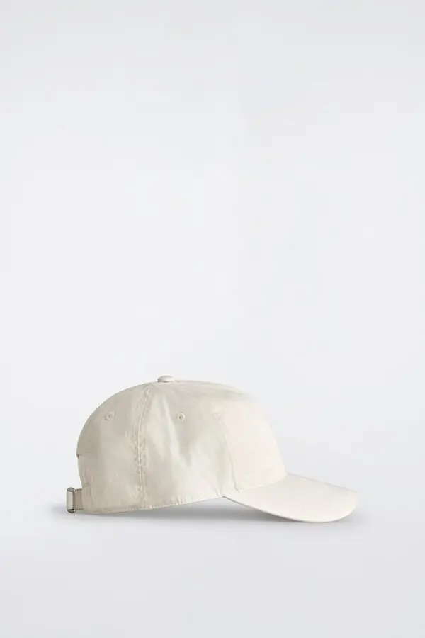 Cos Cotton-twill Baseball Cap - White