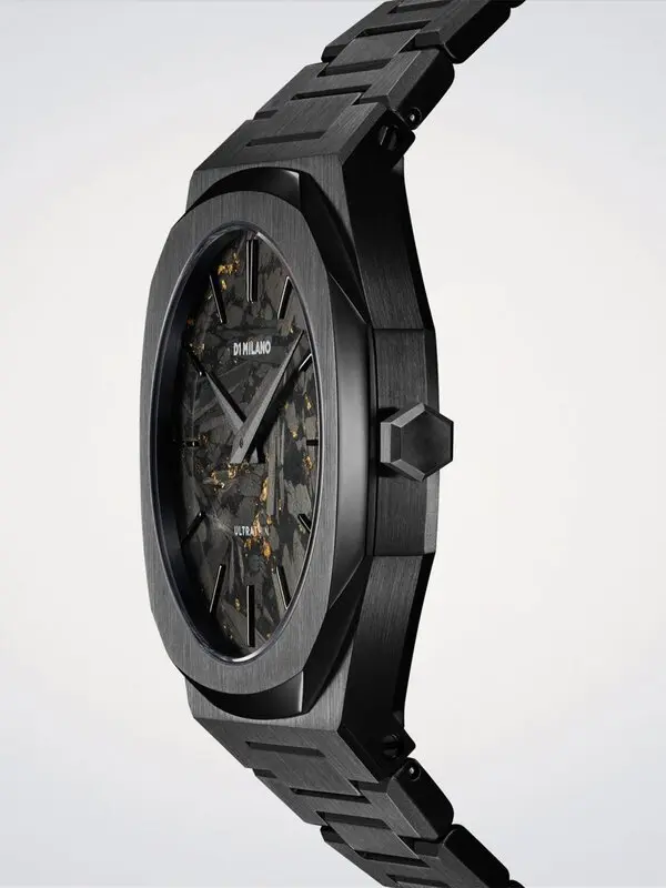 D1 MILANO Stainless Steel Chronograph Watch - Black