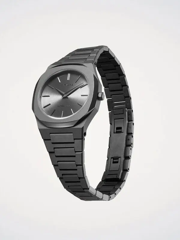 D1 MILANO Ultra Thin Watch - Grey