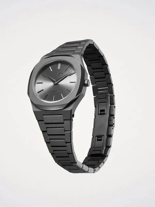 D1 MILANO Ultra Thin Watch - Grey