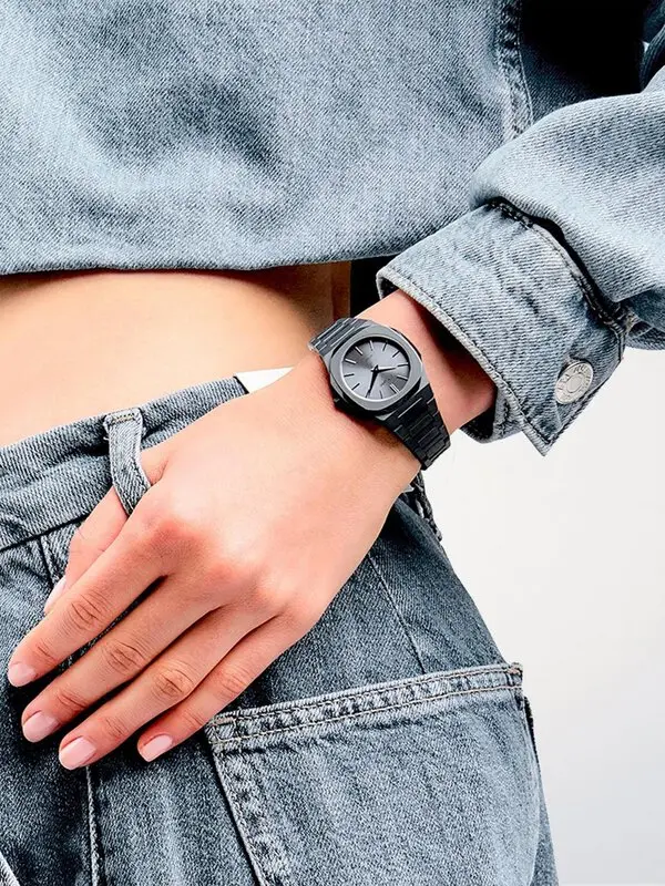 D1 MILANO Ultra Thin Watch - Grey