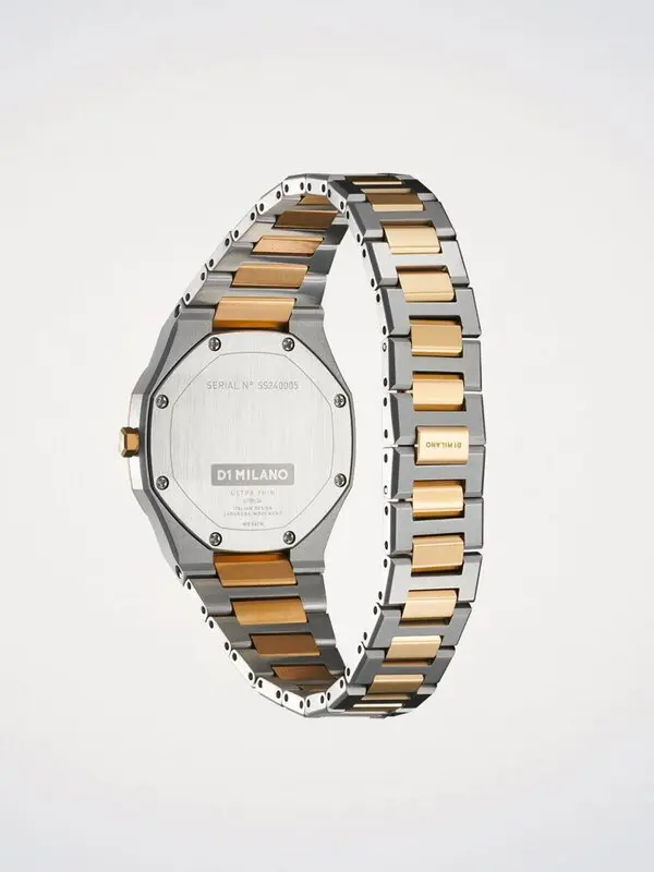 D1 MILANO Two Tone Stainless Steel Watch - Silver