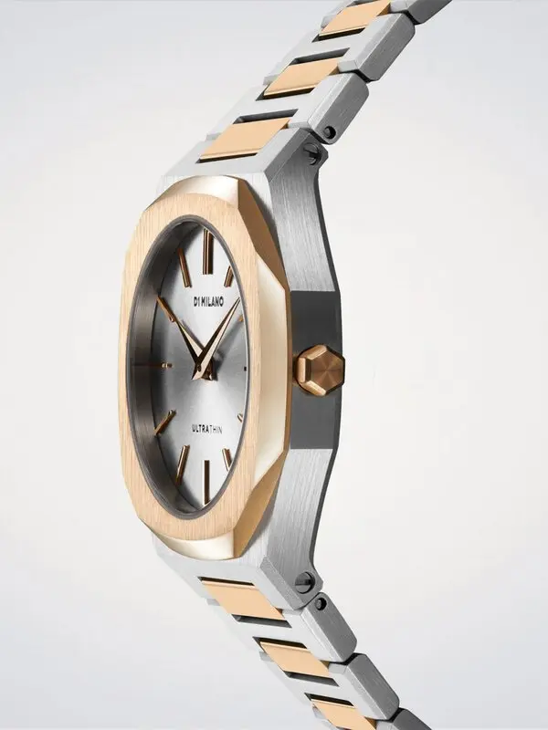 D1 MILANO Two Tone Stainless Steel Watch - Silver