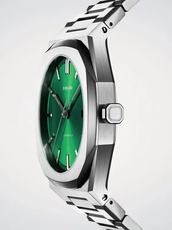 D1 MILANO Automatic Watch With Stainless Steel Bracelet - Green