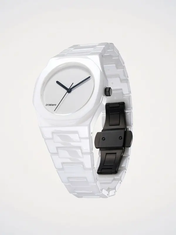 D1 MILANO Ceramic Watch - White
