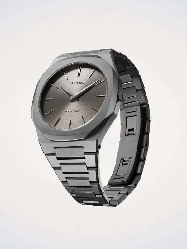 D1 MILANO Ultra Thin Watch - Charcoal
