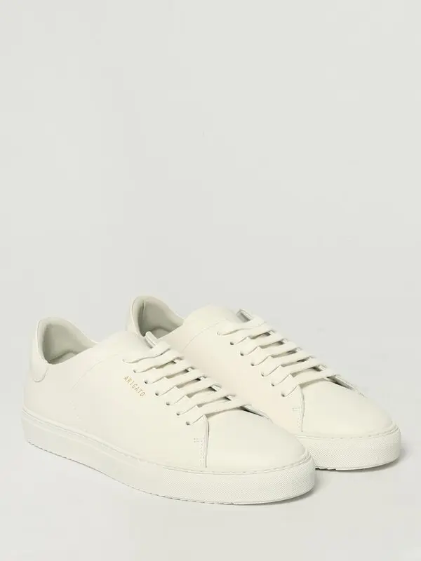 Axel Arigato Clean 90 Low Top Smooth Leather Sneakers - White