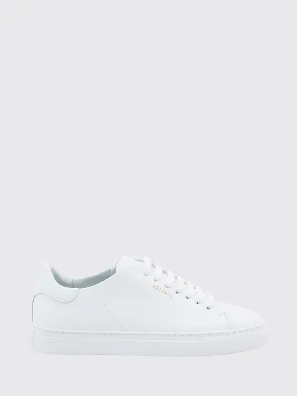 Axel Arigato Clean 90 Low Top Smooth Leather Sneakers - White
