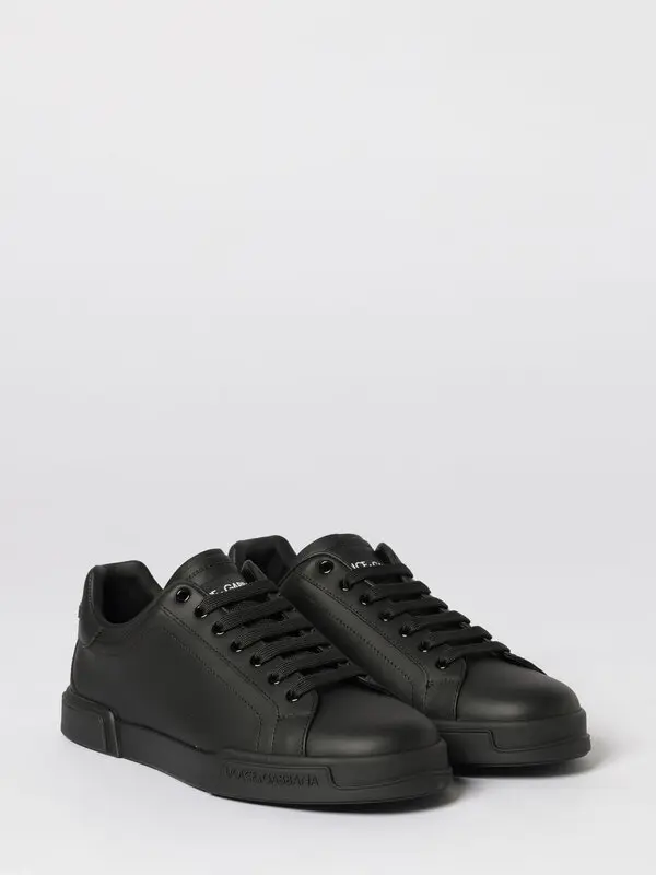Dolce & Gabbana Lace-up Sneakers - Black