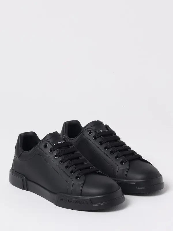 Dolce & Gabbana Lace-up Sneakers - Black
