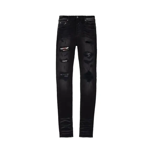 Amiri Hibiscus Artpatch Jean